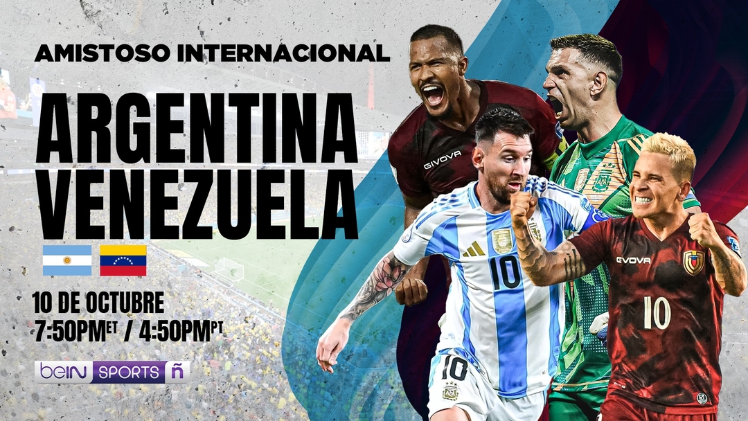 Cómo ver: Argentina vs Venezuela por beIN SPORTS | beIN SPORTS